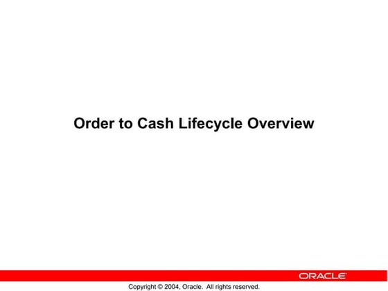 Oracle Cash Management | PPT