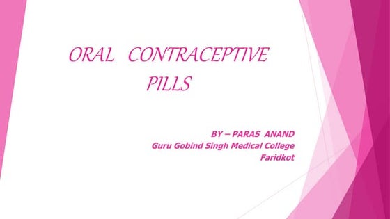 Centchroman Tablets I.P.( Chhaya) Oral Contraceptive Pills | PDF