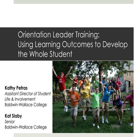 Ocpa 2010 Presentation | PPTX | Undergraduate Education | College Education