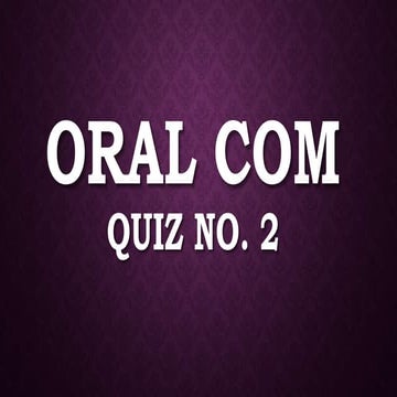 OC Quiz 3.pptx | Free download