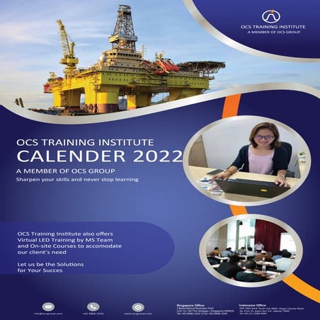 Ocs training calendar 2022 | PDF | Business and Finance