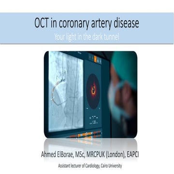 OCT in coronary PCI | PDF