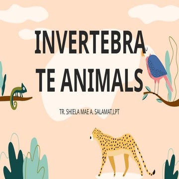 Grade 6 PPT_Science_Q2_W6_Invertebrates.pptx