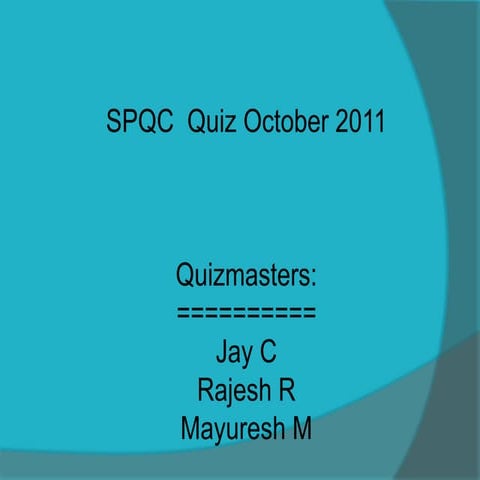 SPQC session 5 | PPTX