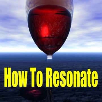 How To Resonate | PPTX