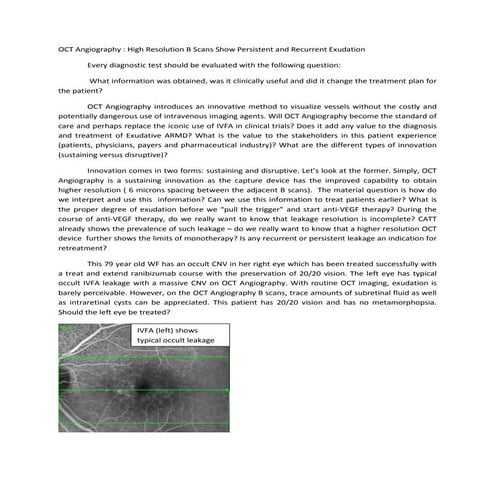 OCT ANGIOGRAPHY | PDF