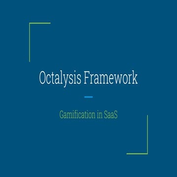 Octalysis Framework | PPT