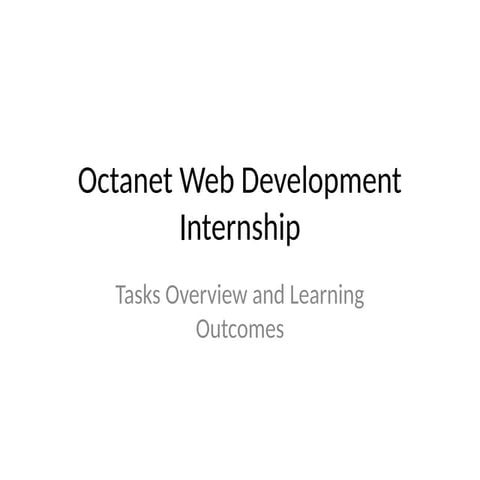 Octanet_Internshipreport_Presentation.pptx