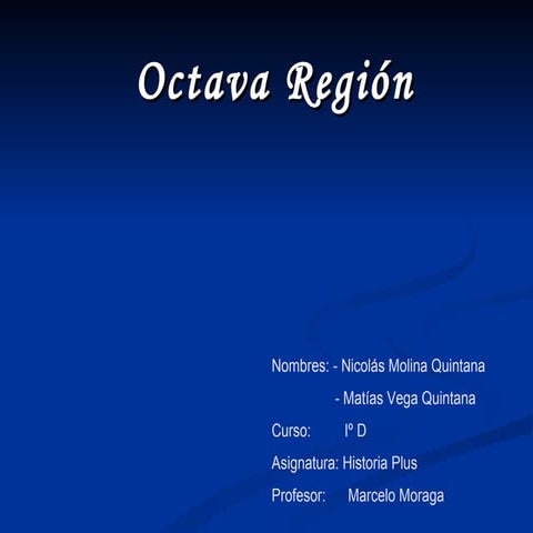 Octava region | PPT