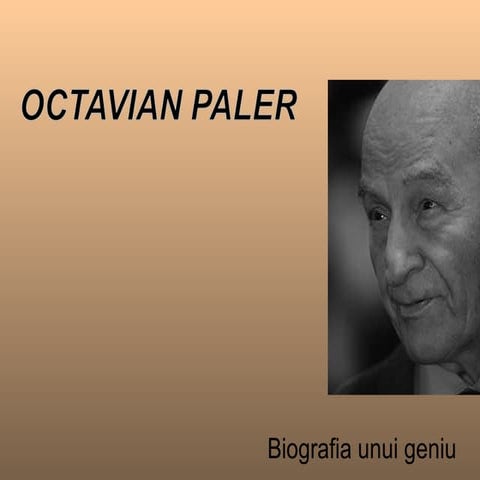 Octavian Paler Geniu Contemporan | PPT