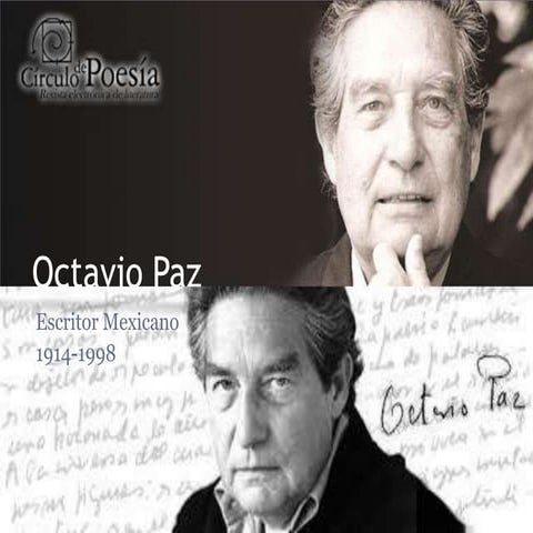 Biografía Octavio Paz