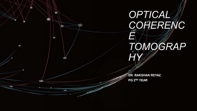 spectral domain oct coherence tomography | PPT