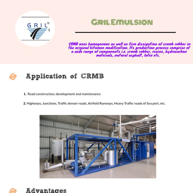 Qualities and Advantages of CRMB | PDF
