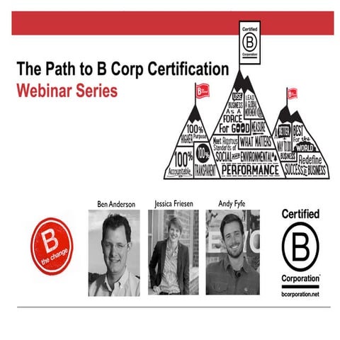 October - Part 1 - Path to B Corp Certification | PDF