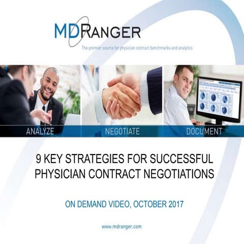 9 Key Strategies for Successful Physician Contract Negotiations | PPTX