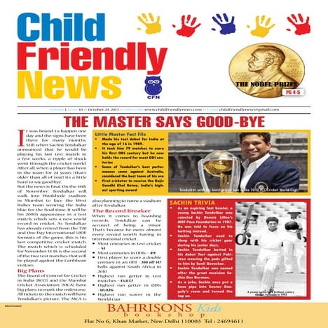 Child Friendly News Letter, Kid Magazine, Children Magazine | PDF