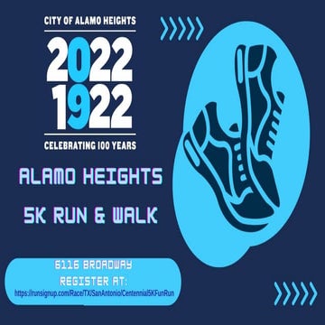 Centennial 5K Fun Run - Centennial Event | PDF