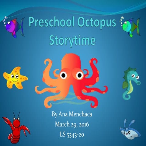 Octopus storytime | PPTX