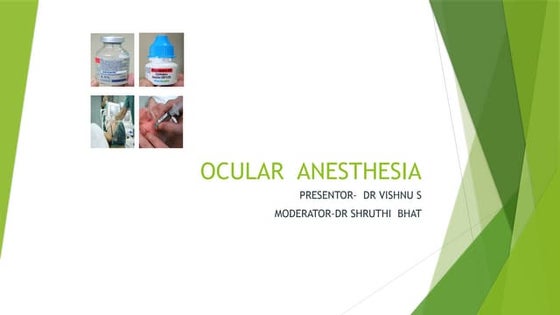 Anesthesia for Ophthalmic Surgery | PDF