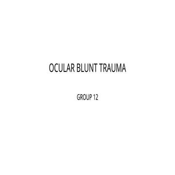 OCULAR BLUNT TRAUMA-1 .pptx