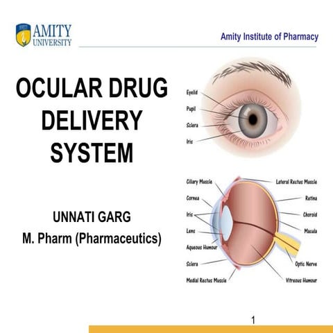 Ocular drug delivery system & ocuserts | PPT