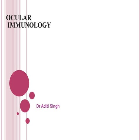 Ocular immunology | PPTX