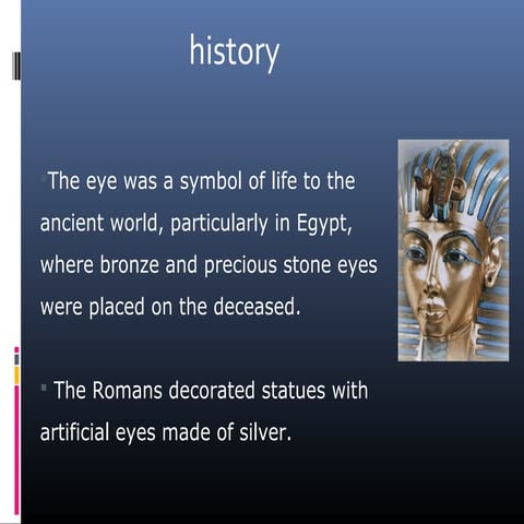 Ocular prosthesis 1 | PPT