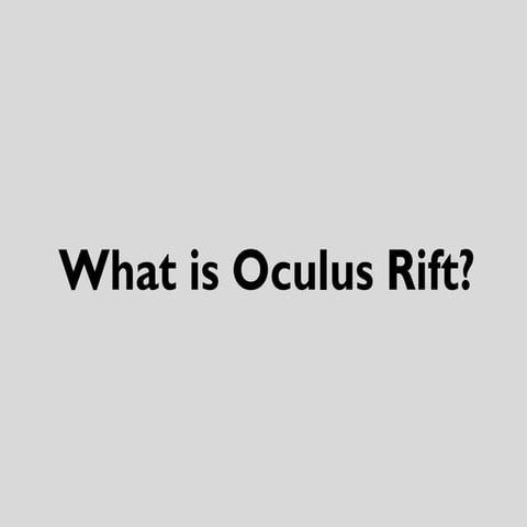 Oculus | PPTX