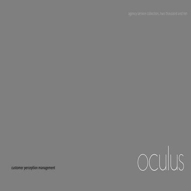 Oculus Collection 2010 | PDF