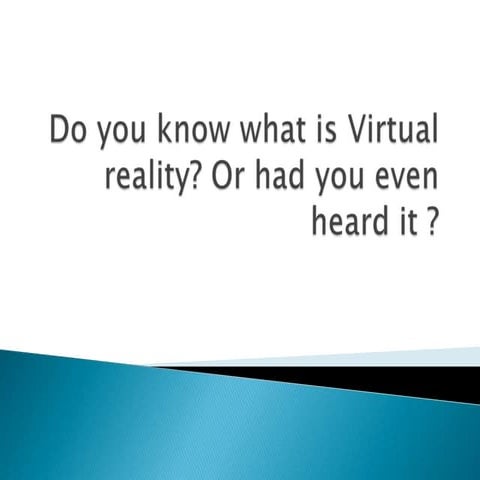 Oculus rift the next generation of vr | PPTX | 3-D Graphics | Computer ...