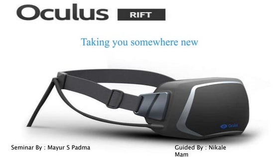 Oculus Rift | PPT