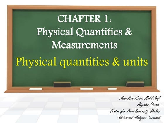 01 physical quantities | PPTX