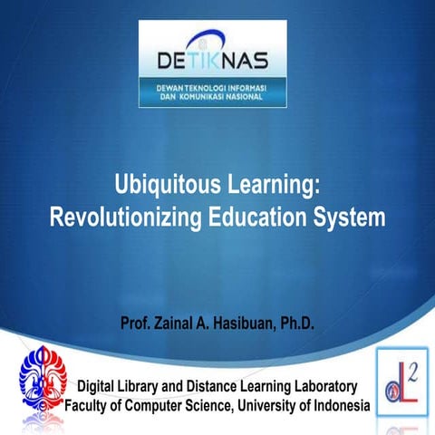 Ubiquitous Learning: Revolutionizing Education System | PPT