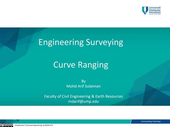 Lec. 11 setting out simple circular curve | PDF | Physics | Science