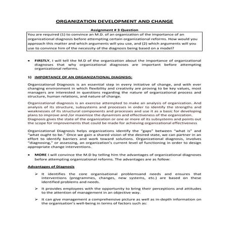 ORGANIZATION DEVELOPMENT AND CHANGE | DOCX