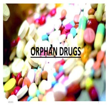 Orphan Drugs | PPTX