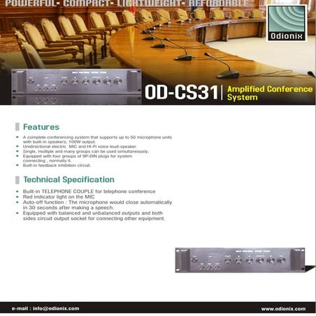 Od cs31 | PDF