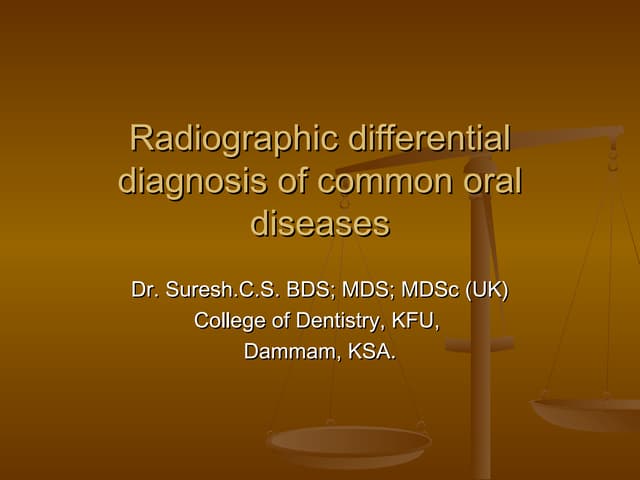 Multilocular radiolucencies | PPTX