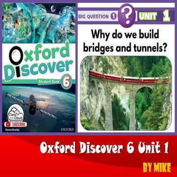 Oxford Discover 6 Unit 1 (Why do we build) | PPTX