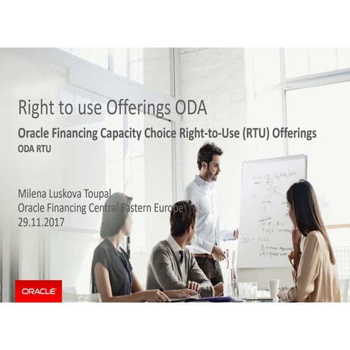 ODA Right to use program - Optimalizace IT investice | PDF