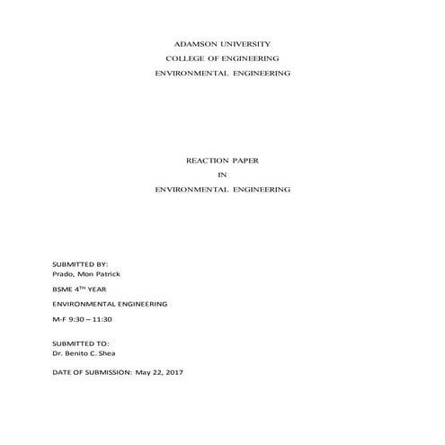 Water analysis paragraph | DOCX