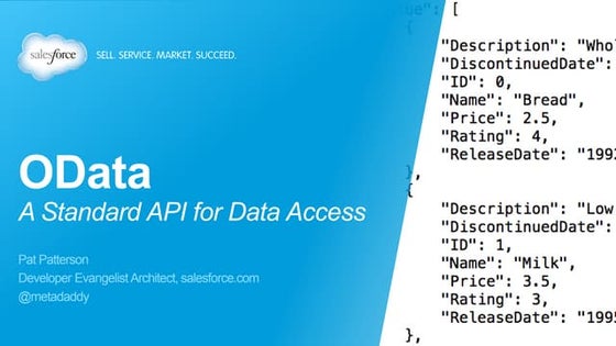 Open Data Protocol (OData) | PPT Open Data Protocol (OData) | PPT