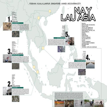 Asia tour Map | PDF