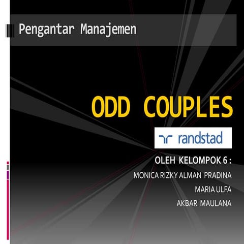 Odd couples | PPTX