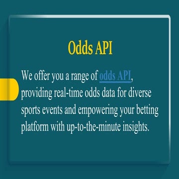 Odds API | PPTX