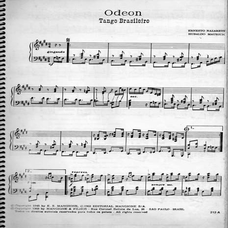 Odeon 1 | PDF