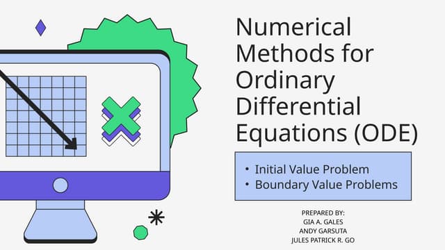 Euler and improved euler method | PPTX