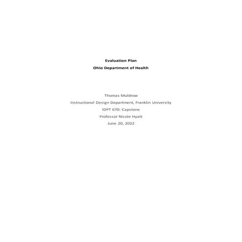 Design Thinking sample project | DOCX