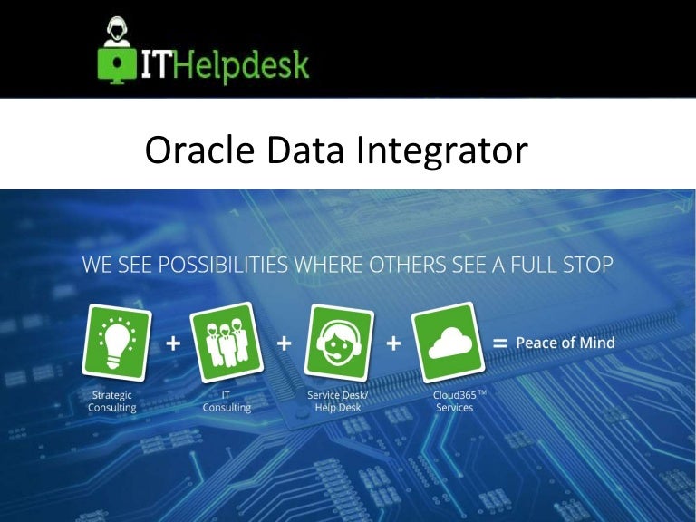 Oracle Data Integrator