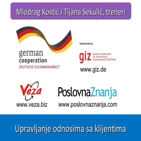 Odnosi sa klijentima u turizmu usluživanje gostiju turista trening za ...